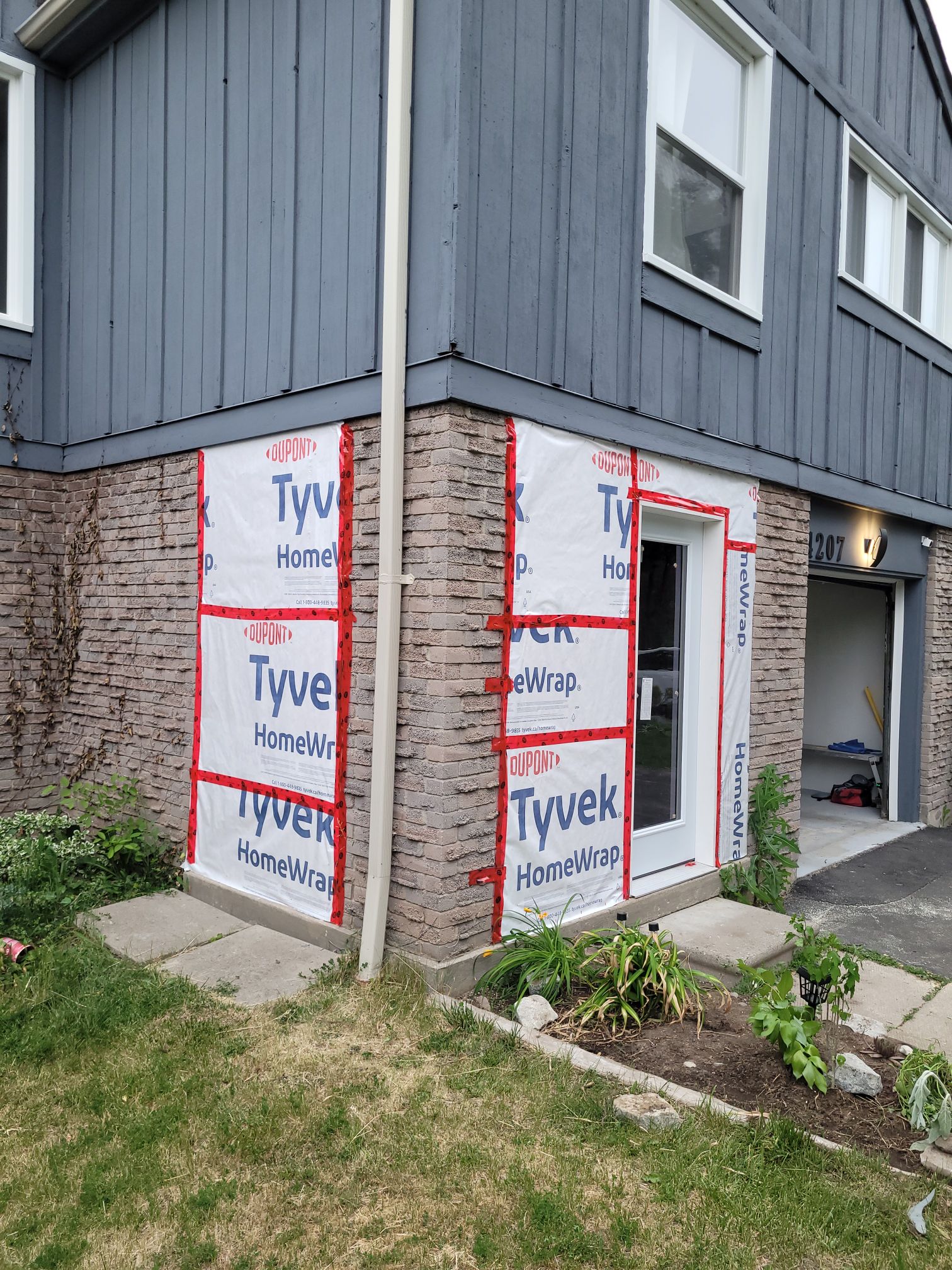 Siding job – Renovation-Works